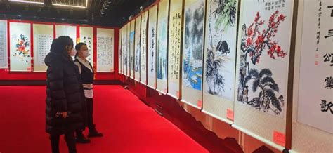 白城市美术馆：“玉兔带吉祥 笔墨颂辉煌”迎新春主题书画展澎湃号·政务澎湃新闻 The Paper