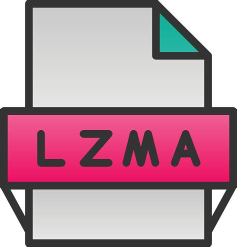 lzma file format icon 15823901 vector art at vecteezy