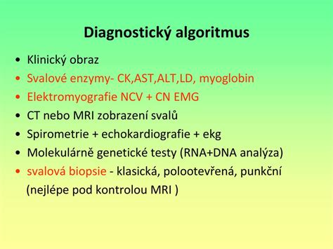 Myopatický Syndrom Ppt Stáhnout