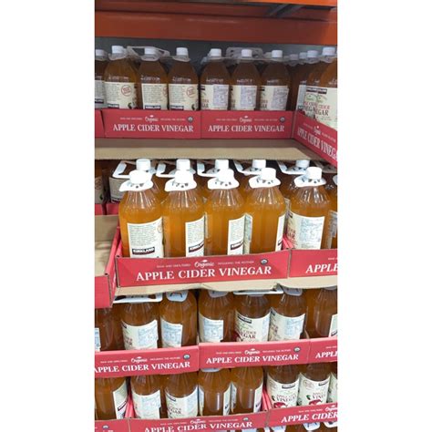 第一賣場40瓶現貨（2773）拆賣一瓶209元 科克蘭（north Coast 未過濾）有機蘋果醋946毫升 蝦皮購物