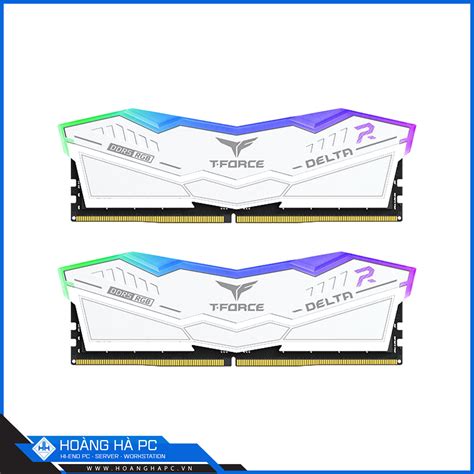Ram Teamgroup T Force Delta White Rgb 64g 2x32gb Ddr5