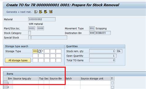 Creating To Against Tr In Wm In Lt04 Sap Community