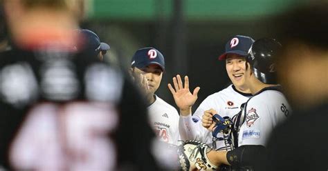 사진 두산 베어스7 1 승리 조선비즈