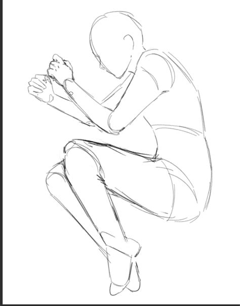 Curled Up Body Pose Drawing Pose Reference Art Inspiration Drawing