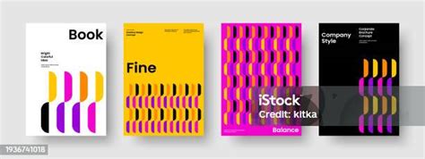 Template Sampul Buku Terisolasi Desain Laporan Modern Tata Letak Brosur