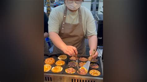 고기가 두툼하게 들어간 계란빵 네이버 Tv