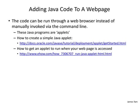 Java History Background Information About Java And How The Background