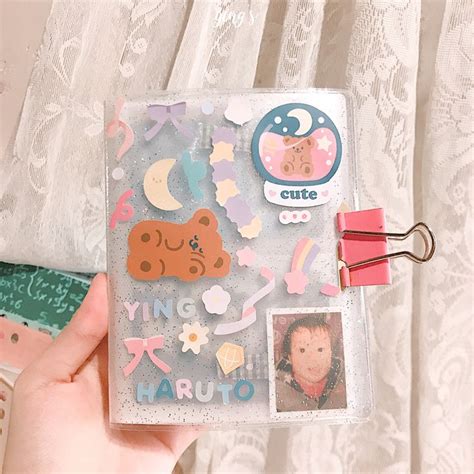 Binder Kpop Binder Decoration Photo Album Scrapbooking Binder