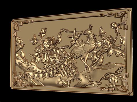 Stl Cnc Router Engraving 3ds Free