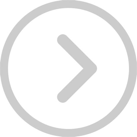 White Right Arrow Icon