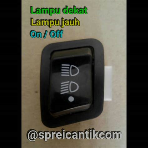 Tombol Saklar Dim HONDA Fungsi Lampu Dekat Jauh OFF Shopee Indonesia
