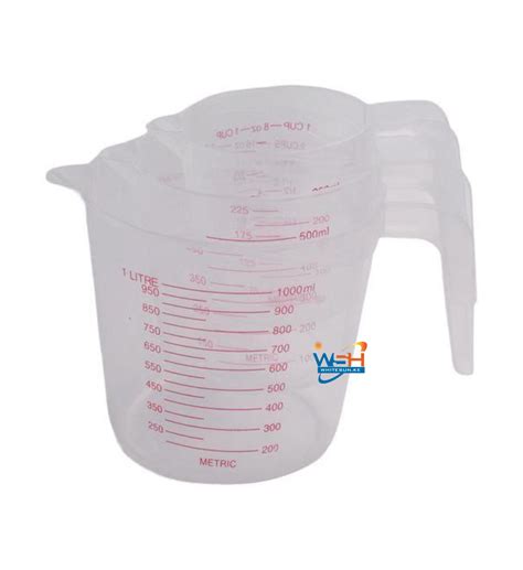 Plastic Measuring Jug Set