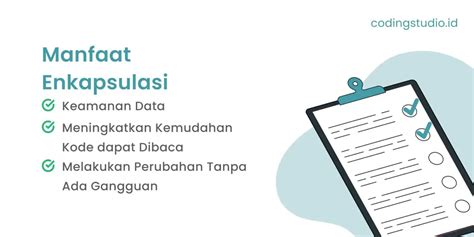 Enkapsulasi Adalah Pengertian Manfaat Dan Contohnya
