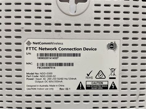 Netcomm Ndd 0300 Fttc Network Connection Device For Sale Online Ebay