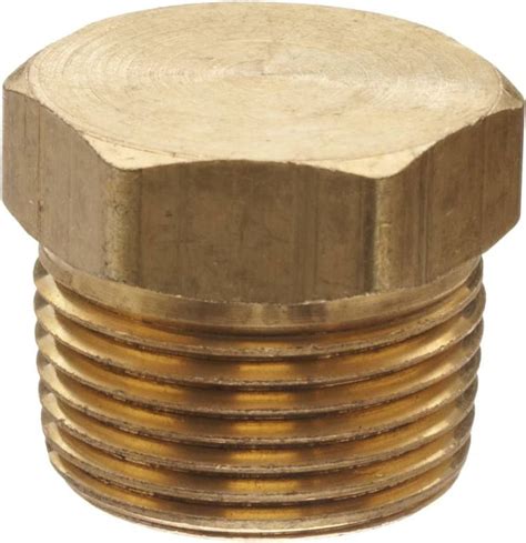 Polished Brass Threaded Hex Plug For Industrial At Best Price In