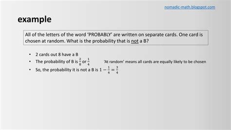 Grade 8 Probability Cambridge Ppt Pdf