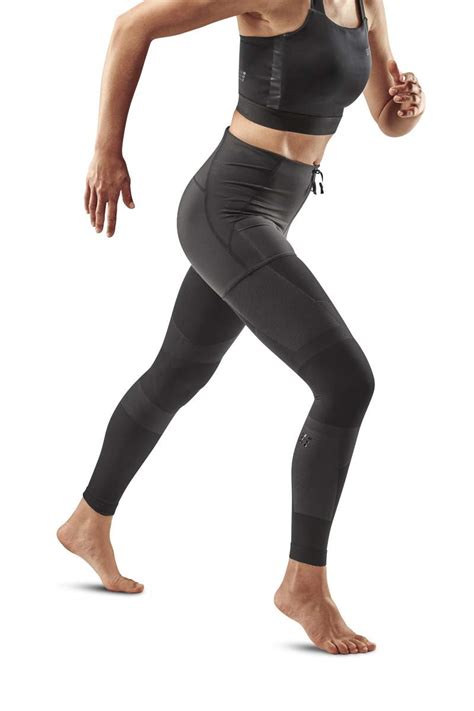 Compression Tights Women Black Cep Sports