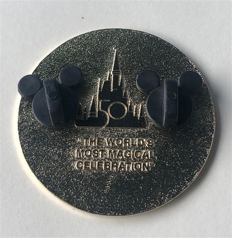 Disneys 50th Anniversary Fantasy Pin Walt Disney World Magic Etsy