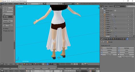 Cloth With Pinning And Collision Is Not Wrapping Body Properly