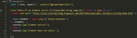 how to check if element exists in playwright 4 ways software testing