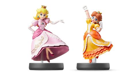 Les Amiibos Princess Peach Et Daisy Smash Bros Obtiennent Une