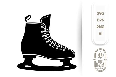 Ice Skate Svg Ice Skates Illustration