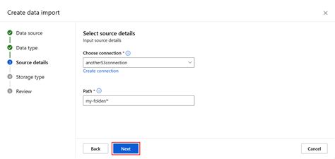 import data preview azure machine learning microsoft learn