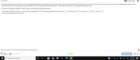 solved 7 1 11 t question help you d like to estimate the