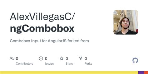 Github Alexvillegascngcombobox Combobox Input For Angularjs Forked