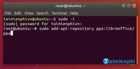 Cách cài LibreOffice trên Ubuntu Linux Mint
