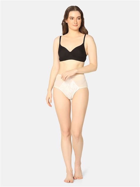 Buy Da Intimo Soft Padded Everyday Comfort Black Bra From Daintimo