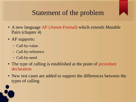 Parameter Passing Ppt