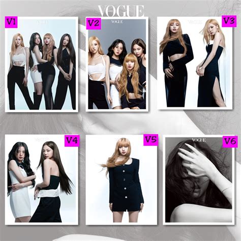 Jual Poster Blackpink Vogue Korea June 2021 Hiasan Dinding Aesthetic