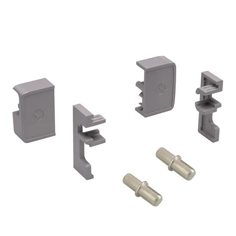 Tapetas Finales Kiaro Para Perfil Led Acabado Gris Y Plomo