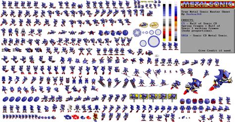 Classic Metal Sonic Sprites Classic Metal Sonic Sprites