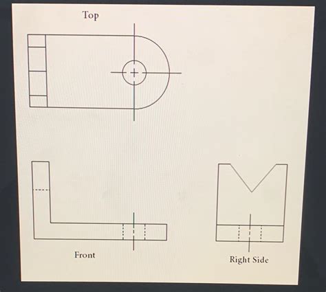 Solved Print Out The Sheet And Show Dimension Numbers