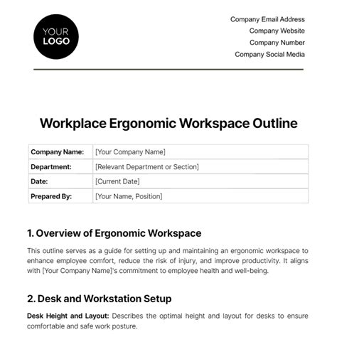 Free Workplace Safety Protocol Document Template To Edit Online