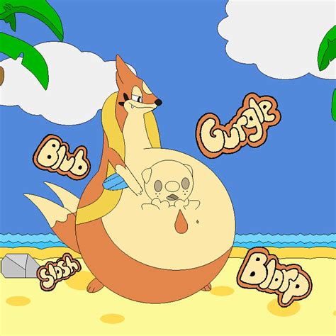 Floatzel Ate Oshawott By Poke Star Mushroom On Deviantart