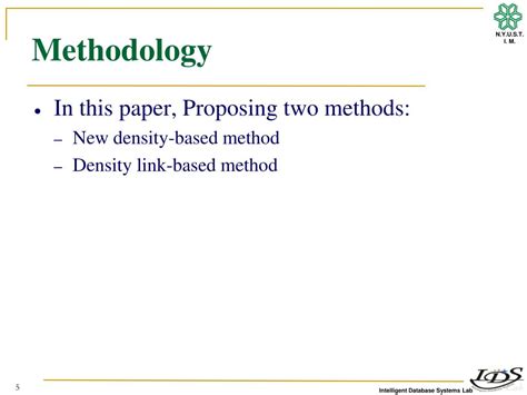 Ppt Density Link Based Methods For Clustering Web Pages Powerpoint Presentation Id4247506