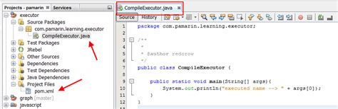 Nascent Execute Class ตอน Build Maven Project Java