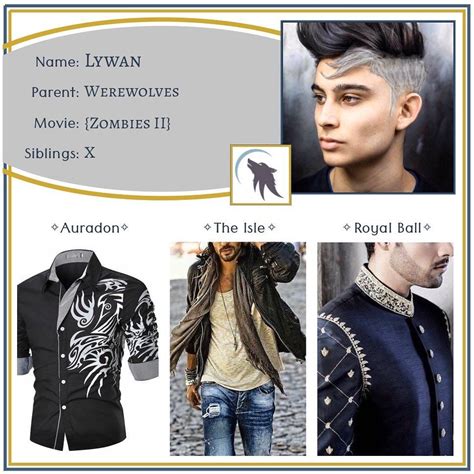 Descendants Ocs On Instagram Lywan Son Of Werewolves