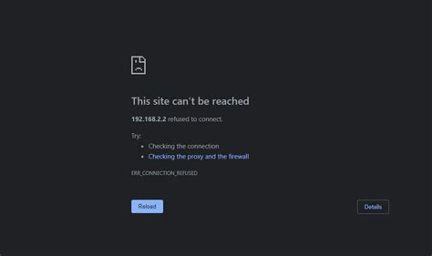 Docker This Site Cant Be Reached Issue General Support Unraid