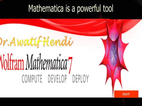 Ppt Mathematica Is A Powerful Tool Powerpoint Presentation Free Download Id 993755