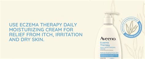 Aveeno Eczema Therapy Daily Moisturizing Body Cream Soothing Relief