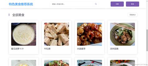 如何使用pythondjangomysql开发特色美食推荐系统 个性化美食推荐网站 个性化推荐算法开发 基于用户、物品的协同过滤推荐算法
