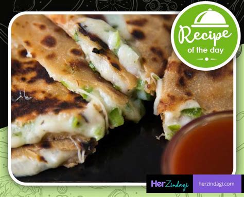 How To Make Easy Cheese Chilli Paratha Recipe At Home In Hindi How To
