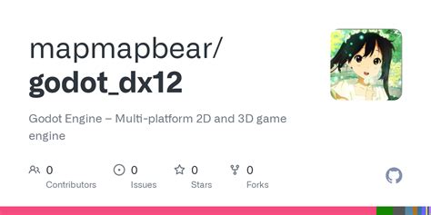 Github Mapmapbeargodotdx12 Godot Engine Multi Platform 2d And 3d Game Engine