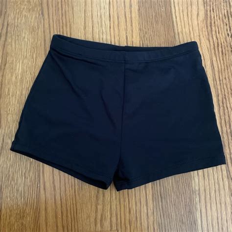 Danskin Bottoms Danskin Girls Black Tight Shorts Poshmark