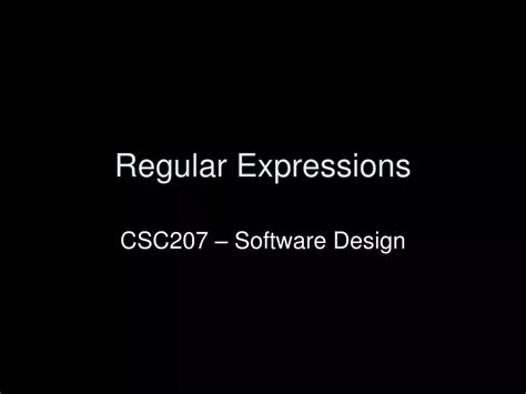 Ppt Mastering Regular Expressions In Java For Efficient Text Processing Powerpoint