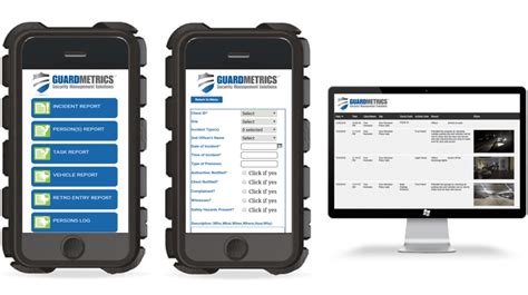 Security Guard Incident Reporting Mobile System Software And App
